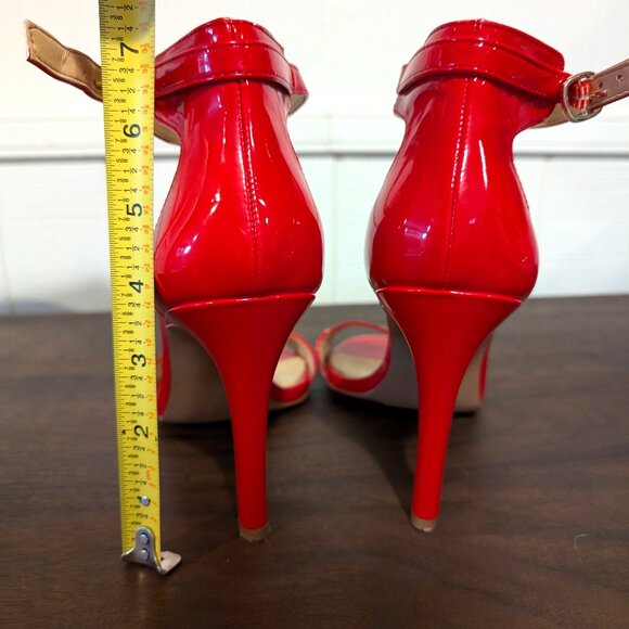 Jessica Simpson | Shoes | Jessica Simpson Red Strappy Heels | Poshmark